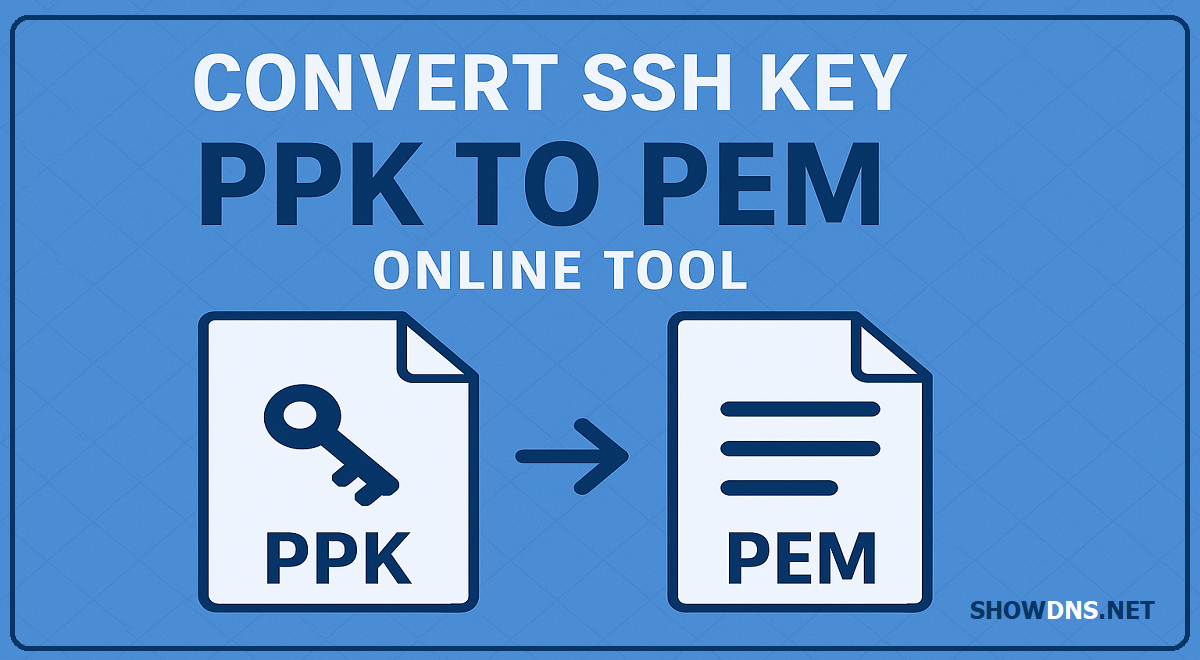 PPK to PEM Converter Online - Free SSH Key Format Conversion Tool PPK to PEM Converter Online - Free SSH Key Format Conversion Tool